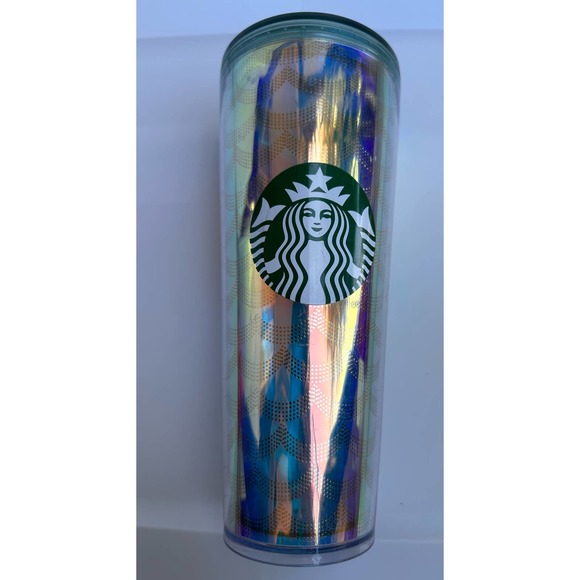 Starbucks | Dining | Starbucks 29 Green Gold Iridescent Mermaid Scales ...